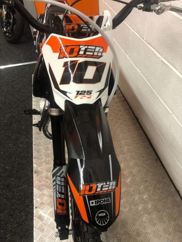 10ten 125 Pit Bike 2021 125cc - Power Start Bikes