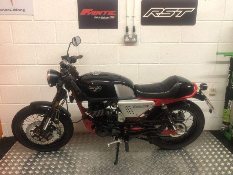 Hanway HC125 Black Cafe 2021 (70 reg) - Power Start Bikes